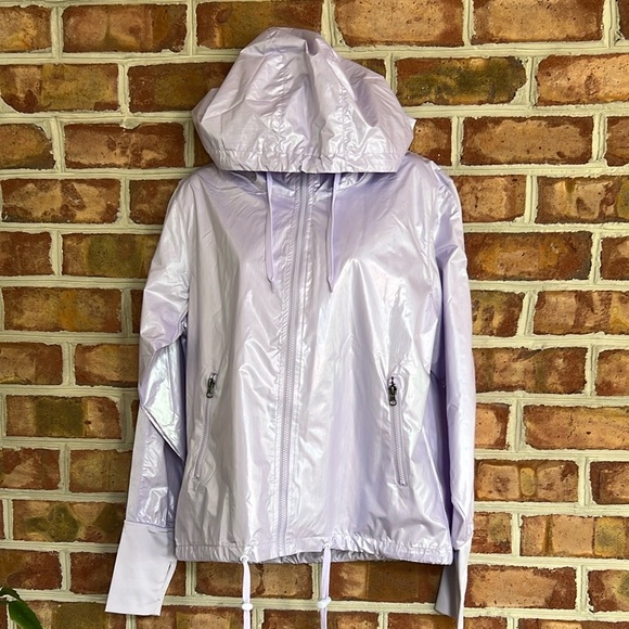 ZYIA | Jackets & Coats | Zyia Active Lilac Shine Purple Bomber Jacket ...